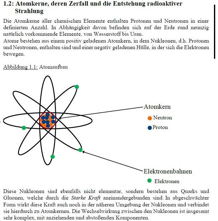 Atomkerne, deren Zerfall und die Entstehung radioaktiver Strahlung | Sari